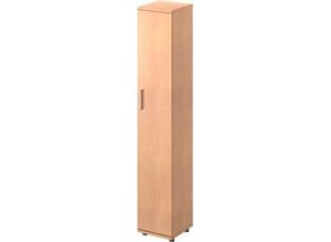 4250510805848 - Genius Flügeltürenschrank TETRIS WOOD 6 OH B 400 x T 421 x H 2270 mm Höhe inkl Gleiter Tür rechts Buche-Dekor