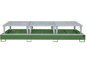 4052462041196 - Auffangwanne awa 1000-3 lackiert Resedagrün - Bauer