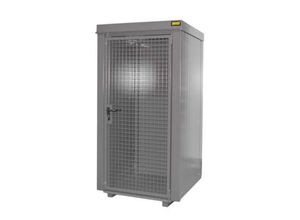 4052462059573 - Gasflaschencontainer BAUER GFC-B M0 B 1090 x T1185 x H 2205 für 9 Gasflaschen feuerbeständig abschließbar grau