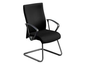 5901747292039 - Freischwinger NowyStyl Neo CF ergonomisch mit Armlehnen Sitz- und Rückenpolsterung Stahl Polster B 480 x T 450 x H 465 mm schwarz-schwarz