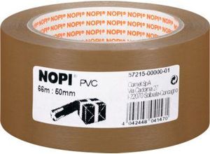 4042448041500 - PVC Packband 57215 braun 50 mm 6 Rollen