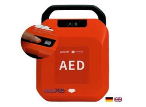 4260301057158 - Defibrillator MedX5 HeartSave Y manuelle Schockabgabe Sprachausgabe DE EN Grafikanzeige IP55 ohne HLW-Feedback-Sensor