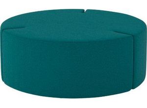 5901747148411 - NowyStyl Sitzpouf TriPly L modular Blazer-Stoff ø 115 cm petrol