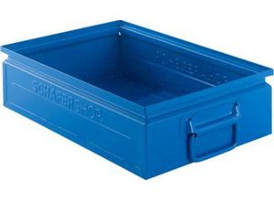 8697837516112 - Select Stapelbox 16 l 100 kg L 483 x B 307 x H 120 mm Stahl RAL 5015 (himmelblau)