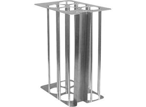 8719992012756 - BonTon Bechereinsatz für Circubin 40 L Aluminium 5 Löcher Ø 82 mm Einwurföffnung für Rührstäbchen alusilber