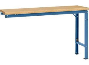 4045916157451 - Ansatztisch UNIVERSAL Spezial 1500 x 800 mm Multiplex natur brillantblau