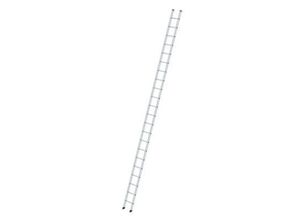 4031405111714 - Munk® Sprossen-Anlegeleiter Aluminium Traglast 150 kg Sprossenabstand 280 mm B 350 mm 22 Sprossen