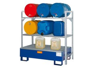 4052886117552 - Wannenboden für Fassregal Typ 360 oder 540 Stahl verzinkt 20 l B 1300 x T 630 x H 50 mm
