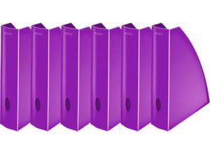 4002432557820 - LEITZ® Stehsammler WOW 5277 Breite 75 mmviolet 6 Stück