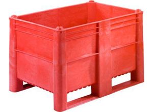 4260727740030 - Palettenbox geschlossen 500 l rot