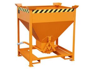 4052462013742 - Silobehälter Typ SG 375 Einfahrtaschen Inhalt 375 Liter orange RAL 2000