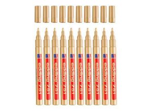 4004764498109 - EDDING Lackmarker 751 1-2 mm gold 10 Stück