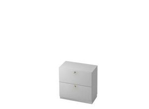 4032062110836 - HÃ¤ngeregistraturschrank 2 OH B 800 x T 420 mm lichtgrau
