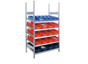 4052941106361 - Komplettregal MBR 3000 Grundfeld 5 schräge Fachebenen 2278 x 400 x 1004 mm