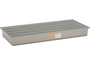 4052886120712 - GFK-Auffangwanne 220 3 CEMO 220 l Auffangvolumen B 1880 x T 850 x H 200 mm mit GFK-Gitterrost