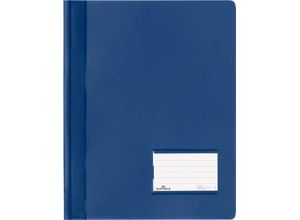 4005546215655 - DURABLE Premium-Sichthefter für DIN A4 Hart-PVC 25 Stück dunkelblau