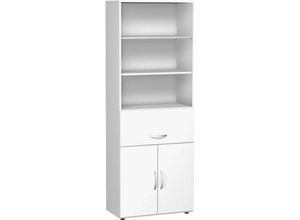 4038933482767 - HÃ¤ngeregistratur-Kombischrank ALICANTE 6 OH B 800 mm weiÃŸ
