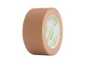 5060288740086 - Packband envirotape Envo Tape® 4500 robust 6 Rollen mit jeweils L 50 lfm x B 50 mm 100 % recycelbar Papier & Naturkautschuk braun