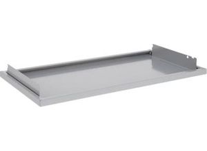 4051273793782 - Genius Tablarauszug für FS Materialschränke Stahlblech weißaluminium RAL 9006 B 910 x T 490 x H 80 mm