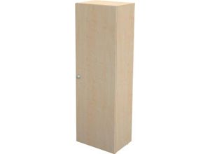4251898806632 - Genius Garderobenschrank TETRIS WALL 1 Fachboden Türanschlag rechts B 600 x T 440 x H 1880 mm Ahorn-Dekor