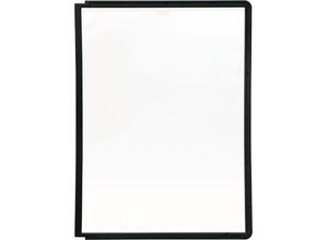 4005546571256 - DURABLE Klarsichttafel mit Profilrahmen für DIN A4 VE 10 Stk schwarz ab 3 VE