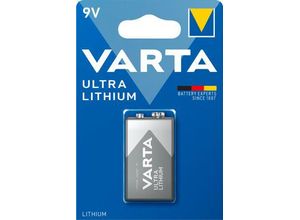 4008496675265 - Batterien ULTRA LITHIUM 9V-Block   E-Block   6LR61 9 Volt 4008496675265 VARTA