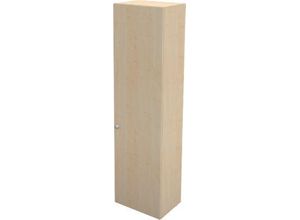 4251898807172 - Genius Garderobenschrank TETRIS WALL 2 Fachboden Türanschlag rechts B 600 x T 440 x H 2250 mm Ahorn-Dekor