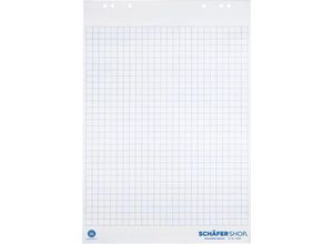 4250510813188 - Select Flipchart-Block mit Recyclingpapier kariert B 650 x H 980 mm 5 Stück à 20 Blatt