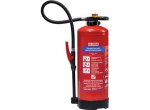 4006325936945 - Feuerlöscher Gloria® WKL 9 PRO DIN EN 3 Leistung 27 A ideal für Li-Ionen Akkus bis 1285 Wh 9 l 80 s 4 m Schlagknopf Löschlanze & Löschpistole
