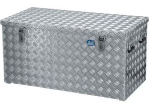 4014688412501 - Alutec München Gmbh - Aluminium Riffelblech-Box BxTxH innen 1000x500x500 mm Volumen 250 l