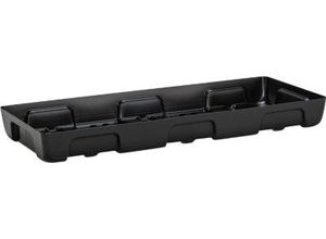 4052886453261 - Auffangwanne für Kleingebinde 10 4 Volumen 21 l für Regalfachmaß 1000 x 400 mm ohne Gitterrost mit Zulassung stapelbar Polyethylen schwarz