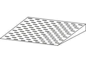 4250101113840 - Auffahrrampe für asecos Bodenelemente mit B 1400 x H 78 mm Stahl verzinkt B 1320 x T 720 mm
