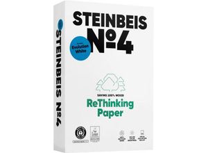 4260074845266 - Recyclingpapier Steinbeis №4 DIN A4 80 g m² naturweiß 5 x 500 Blatt