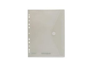 4250037431476 - Sichttasche FolderSys FolderGreen® A4 Hochformat 020 mm mit Abheftstreifen & Klettverschluss B 238 218 x H 310 mm 100 % PCR-PP transparent 10 Stück