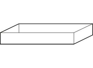 4250101188152 - Bodenauffangwanne Abz für asecos Sicherheitsschränke der Q30 Q90 und S90 Serie Polypropylen grau B 749 x T 505 x H 107 mm 22 l