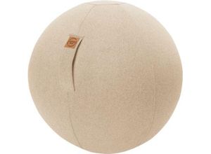 4005380455767 - Sitzball FELT Filzimitat 100% Polyester waschbar reißfest Trageschlaufe beige