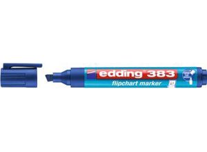 4004764013906 - edding 383 Flipchart-Marker Keilspitze blau 10 Stück