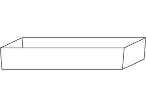 4250101188343 - Bodenauffangwanne STAWA-R für asecos Sicherheitsschränke der Q30 Q90 und S90 Serie Stahlblech lichtgrau B 1042 x T 507 x H 86 mm 33 l