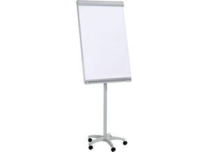 4016946211468 - Flipchart PRO Mobil FC41 5 Rollen höhenverstellbar magnethaftend Ablageschale Tafel 670 x 950 mm