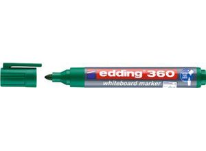 4004764063123 - edding Whiteboard Marker 360 Rundspitze 10 Stück grün