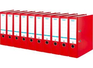 4002030138261 - ELBA Ordner smart DIN A4 Rückenbreite 80 mm 10 Stück rot