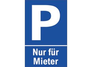 4250510899496 - Parkplatzschilder Nur für Mieter