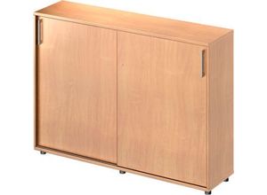 4251898803785 - Genius Schiebetürenschrank TETRIS WOOD 3 OH B 1600 mm Höhe inkl Gleiter Buche-Dekor