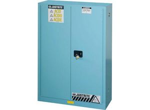 0697841113732 - FM-Chemikalienschrank Classic Sure-Grip® EX für Ätzmittel bis 170 Liter manuell schließende Türen blau