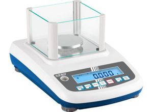 4045761202856 - KERN & Sohn Präzisionswaage PFB 300-3 mit LCD-Display Checkweighing-Funktion Edelstahl-Wägeplatte ∅ 80 mm
