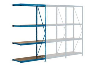 4260348655850 - Anbaufeld Weitspann-Steckregal 4 Böden H 2400 x B 1525 x T 600 mm