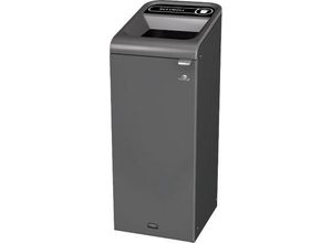5407009500244 -  Rubbermaid Recyclingstation 2154769 57l Behältereinheit Restmüll sw 5407009500244 Newell Rubbermaid