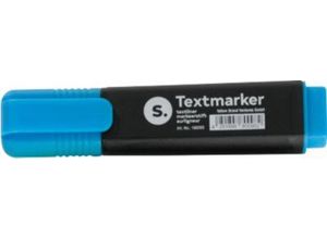 4251898801026 - Textmarker S mit Keilspitze lichtbeständig schnell trocknend blau 10 Stück