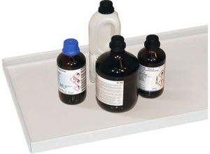 4054923201194 - Fachboden für Gefahrstoffschrank Asecos V-LINE Stahlblech Traglast 50 kg lichtgrau