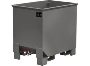 4052462062382 - Behälter für Routenzüge Typ CS 30 3-fach stapelbar Inhalt 03 m³ bis 500 kg mausgrau RAL 7005